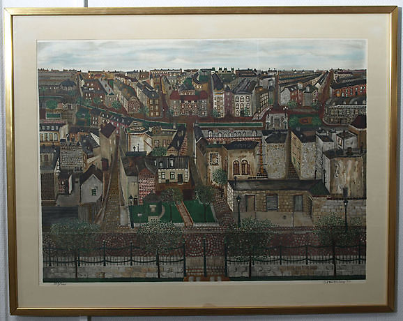 ARVID WIDERBERG. Lithograph, numbered 333/360, signed and dated 76. Art ...