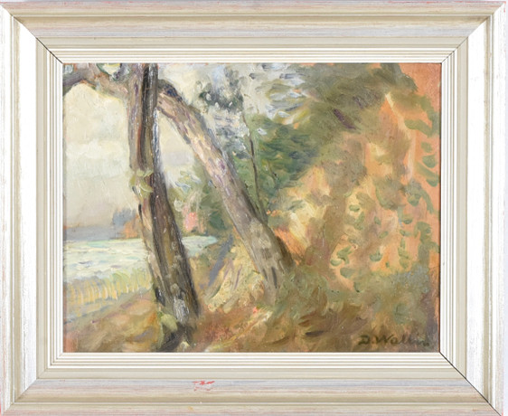 DAVID WALLIN. Oil on Board. Art - Paintings - Auctionet