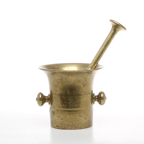 MORTEL, brass, 1800s / 1900s. Folk art - Auctionet
