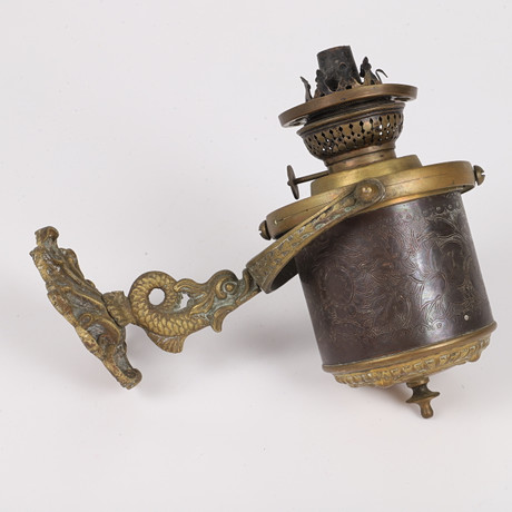 WALL PHOTO LAMP, ship model, brass, 19th/20th century. Lighting & Lamps ...