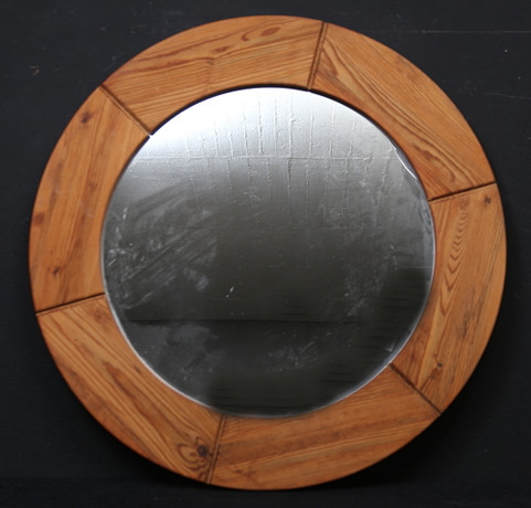 SPEGEL, furu, Glas Mäster, Markaryd. Speglar - Auctionet