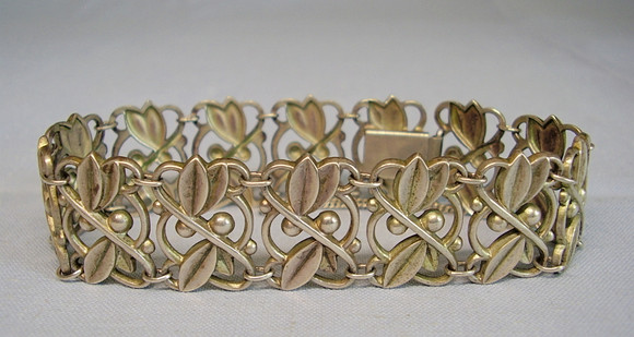 ART DECO BRACELET SILVER 835 WMF SIGNED original 1920s. Jewellery ...