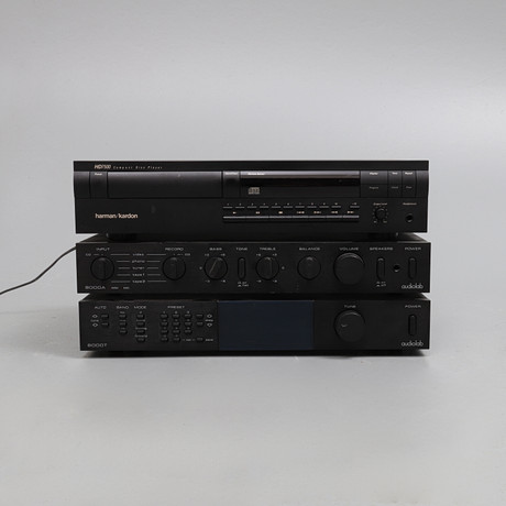 AUDIOLAB. EN CAMBRIDGE SYSTEMS TECHNOLOGY LTD FÖRSTÄRKARE OCH TUNER ...