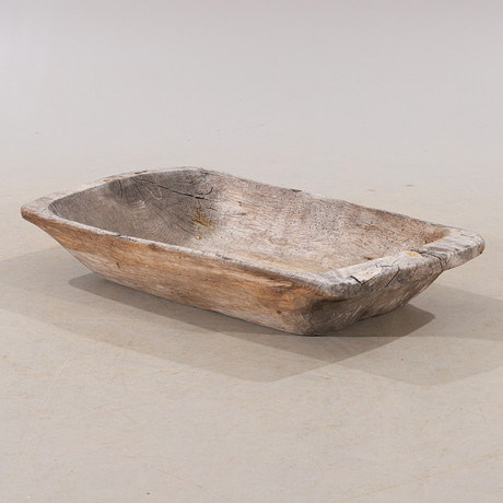 Trough, wood, common man, 19th century. Folk art - Tools & Gears ...