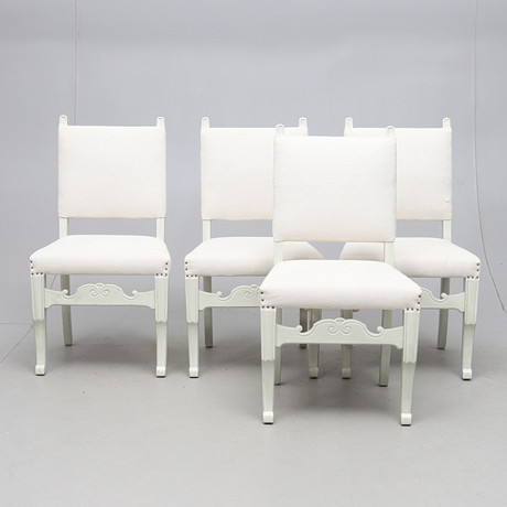 STOLAR, 4 st, 1930/40-tal. Möbler - Fåtöljer & Stolar - Auctionet