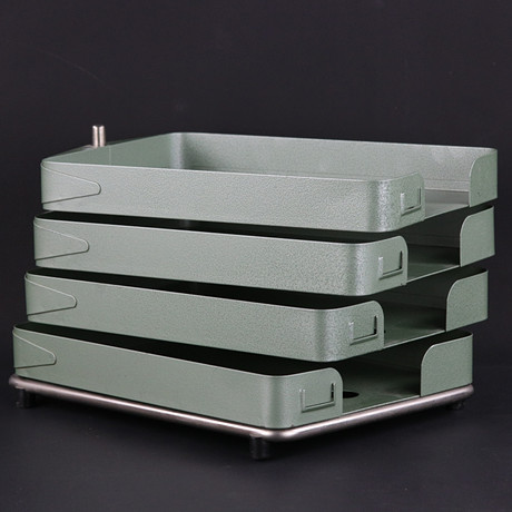 DOKUMENTSAMLARE, brännlackerad plåt, 1900-tal. Övrigt - Övrigt - Auctionet