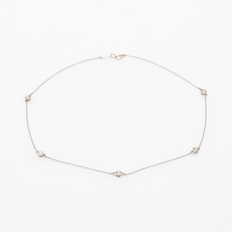 COLLIER MED DIAMANTER. Smycken & Ädelstenar - Collier - Auctionet