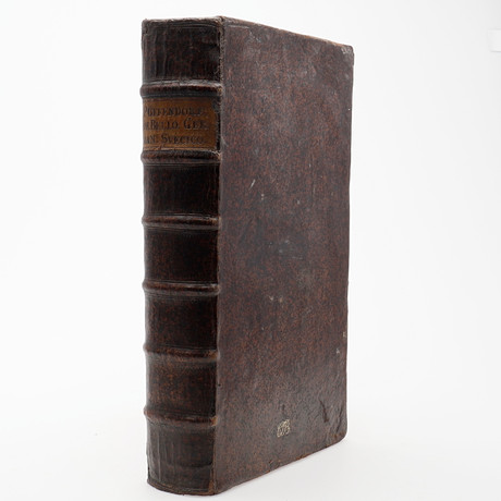 SAMUEL PUFENDORFS COMMENTARIORUM DE REBUS SUECICIS 1686. Böcker, Kartor ...