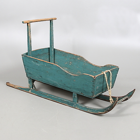 SLÄDE, trä, allmoge, 1800/1900-tal. Allmoge - Auctionet