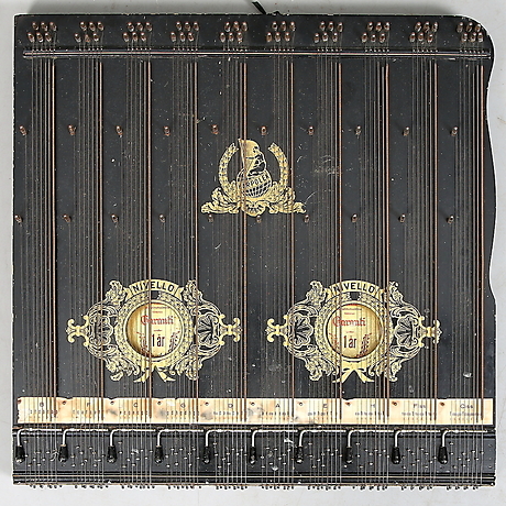 CITTRA, wood, "Harpolek Nivello", 20th century. Collectables - Musical ...