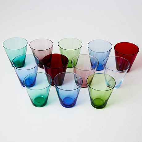 REIJMYRE GLASSWARE, "Samba", drinking glasses, 12 pcs., designed by ...