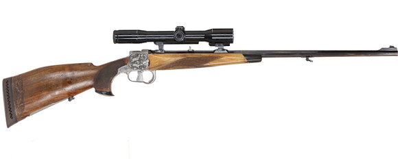 BALL GUN, Austrian, Fall block, make Willy Furtschegger ?, model Heeren ...