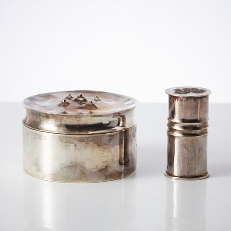 ASH and STRÖARE, sterling silver, Bohlin Silversmith Oven, 1972. Silver ...