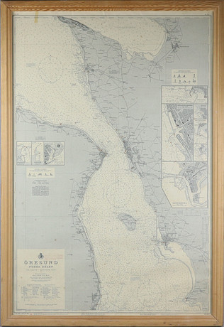 CHART, Öresund no. 272, Stockholm, 1936. Miscellaneous - Technica ...