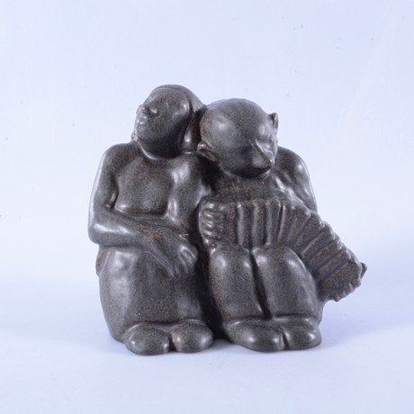 ÅKE HOLM. Sculpture, stoneware, 1940s. Ceramics & Porcelain - European ...