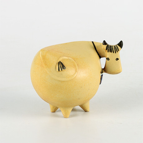 LISA LARSON. b.1931, FIGURINE, "Cow" from the series "Stora Zoo ...