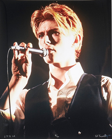 ED FINNELL (USA/SVERIGE, FÖDD 1956). David Bowie "The thin white Duke ...