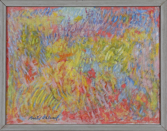 BERTIL ÖHLUND. oil on canvas, signed. Art - Paintings - Auctionet