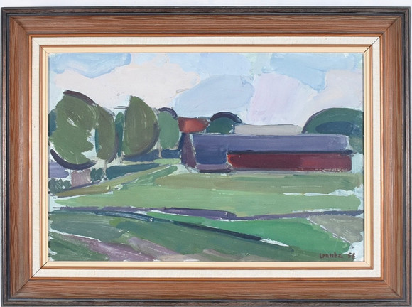 BENGT CRANTZ. Oil on Board. Art - Paintings - Auctionet
