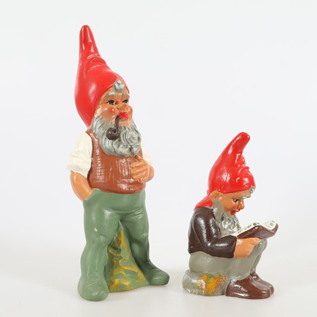 TOMTAR, 2 st, Heissner, Tyskland. Keramik & Porslin - Europeiskt ...