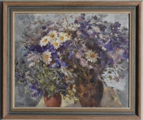 LOTTE LASERSTEIN. Oil on Board. Art - Paintings - Auctionet