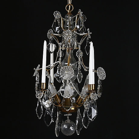 Chandelier. Rococo style, "Sturehov" from IKEA's 18th century series ...