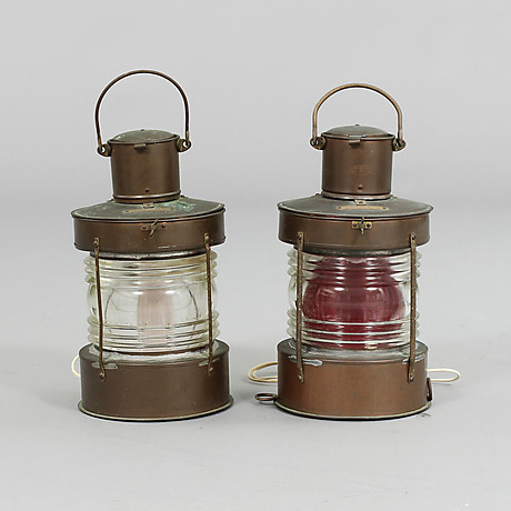 LANTERNOR, 2 pcs. Collectables - Technica & Nautica - Auctionet