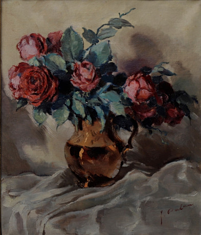 JOSEP PALAU OLLER. Florero. Arte - Pintura - Auctionet