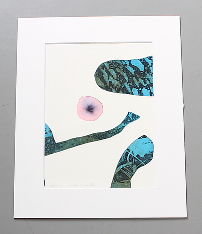 LARS RYLANDER. "Space", color scheme, signed. Art - Engravings & Prints ...