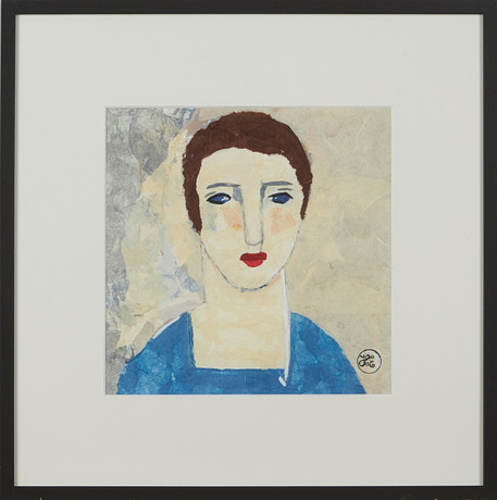 HÉLÈNE ELERT (1950). "Jenny", después de pintar por Helene Schjerfbeck ...