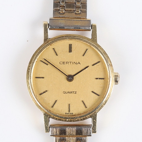 ARMBANDSUR, Certina, 18K rödguld, Quartz. Klockor & Ur - Armbandsur ...