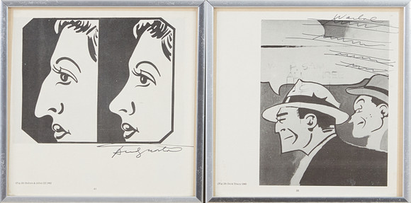 ANDY WARHOL. After. "Before and After"/"Dick Tracy", offset (2 book ...