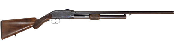 SHOTGUN, Pump repeater, make Spencer, model 1882, caliber 12, serial ...