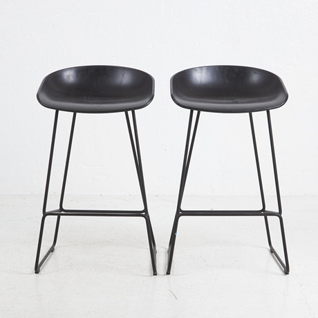 HEE WELLING & HAY, barstolar, 1 par, "About a Stool", Hay ...