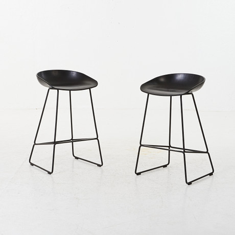 HEE WELLING & HAY, barstolar, 1 par, "About a Stool", Hay ...