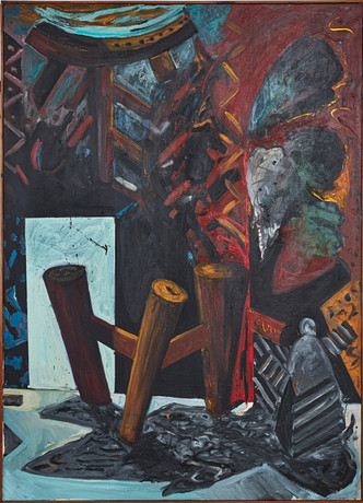 MARTIN ENGSTRÖM (FÖDD 1955). "As if", oil on canvas, unsigned. Art ...