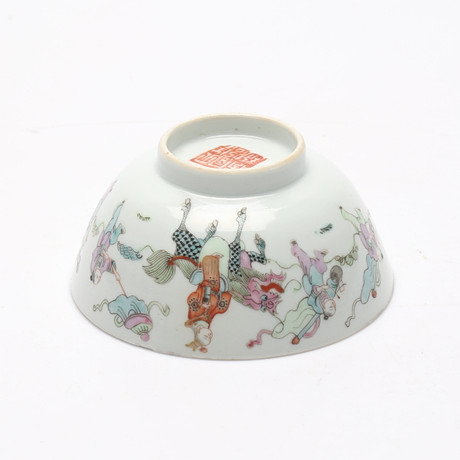 BOWL, porcelain, China, bottom with label. Ceramics & Porcelain ...
