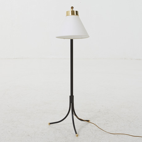 JOSEF FRANK. Golvlampa, "modell 1842", mässing, Firman Svenskt Tenn ...