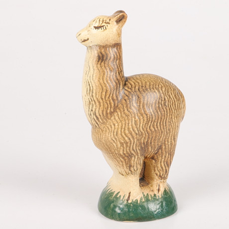 LISA LARSON. Figurin, lama, porslin, K-studion, Gustavsberg. Keramik ...