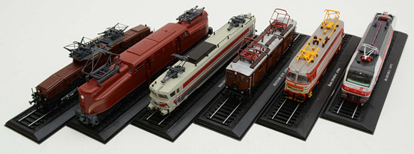 Tåg. Editions Atlas Collections. 8 Delar. Leksaker - Leksaker - Auctionet