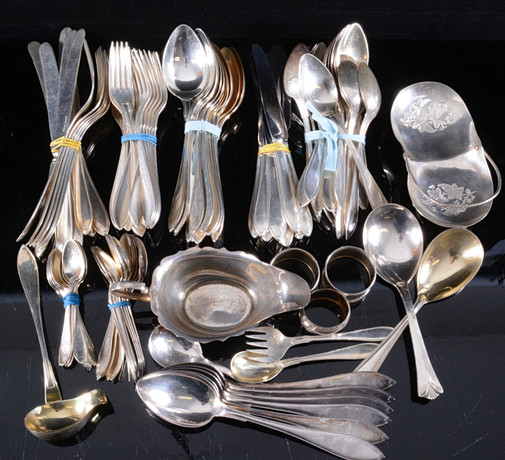 A Collection OF NEW SILVER OBJECTS, 1 box, 1900s. Silver & Metals ...