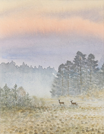 LENNART FRISK. watercolour, signed and dated -94. Art - Paintings ...