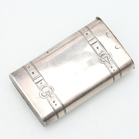 A RARE VICTORIAN SILVER MATCH SAFE. Silver & Metals - Silver - Auctionet