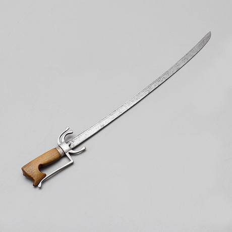 NIMCHA, Morocco, steel with horn rolling pin, antique. Weapons ...