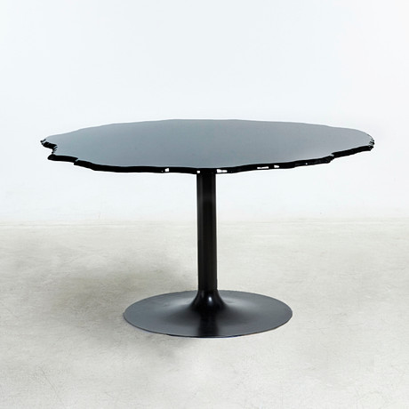 JACOPO FOGGINI, "Egeo Table", för Edra, Italien, samtida, glas och stål ...