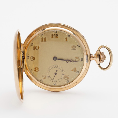 HERRFICKUR, 14 k guld, Schweiz, 1920-tal, totalt 86 g. Klockor & Ur ...