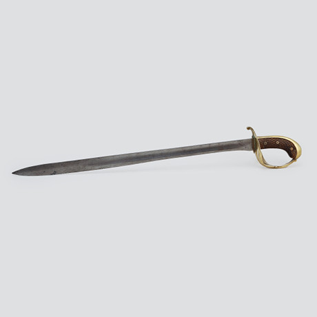 SABEL, med Stockholms vapen, för sergeant och vederlikar, m/1853. Vapen ...