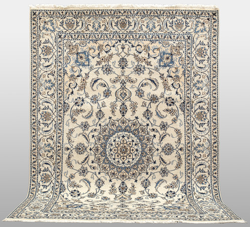 MATTA, persisk, Nain, part silk. 292 x 194. Mattor & Textil - Mattor ...