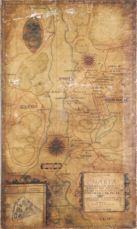 MAP, Skurusundet Nacka, dated 1903, oil on canvas. Books, Maps ...