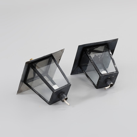 CHAIR LIGHTER, a pair, 1900s. Lighting & Lamps - Other lighting - Auctionet